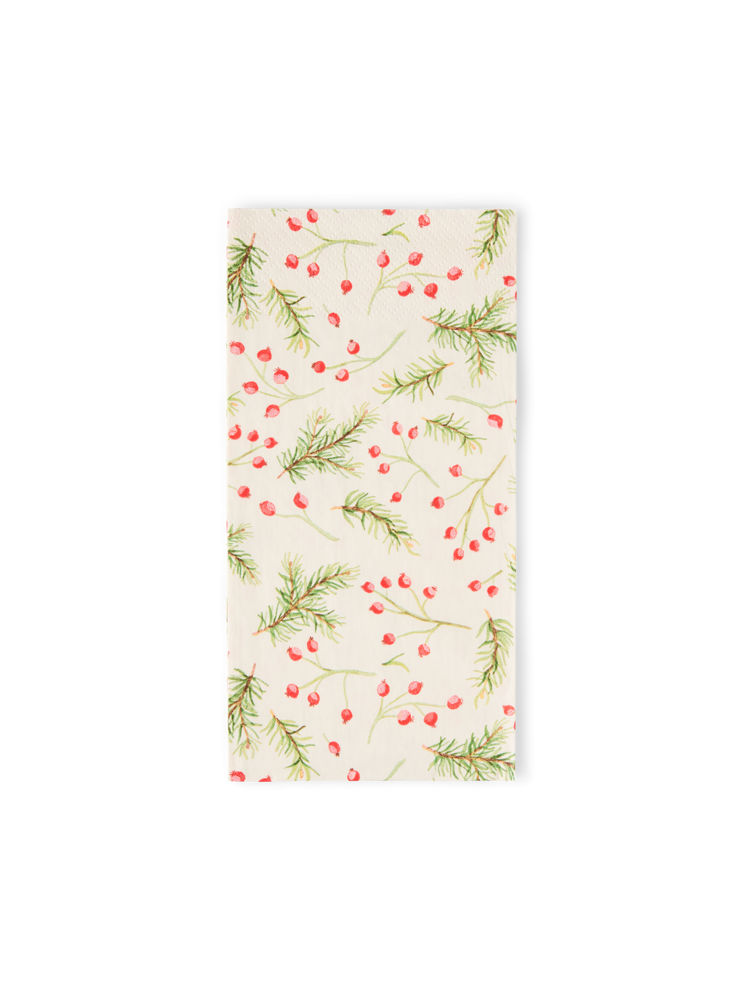 Serviettes 40 x 40 cm | Papier. 20 x 10 cm/40 x 40 cm. 16 pcs. | Off White