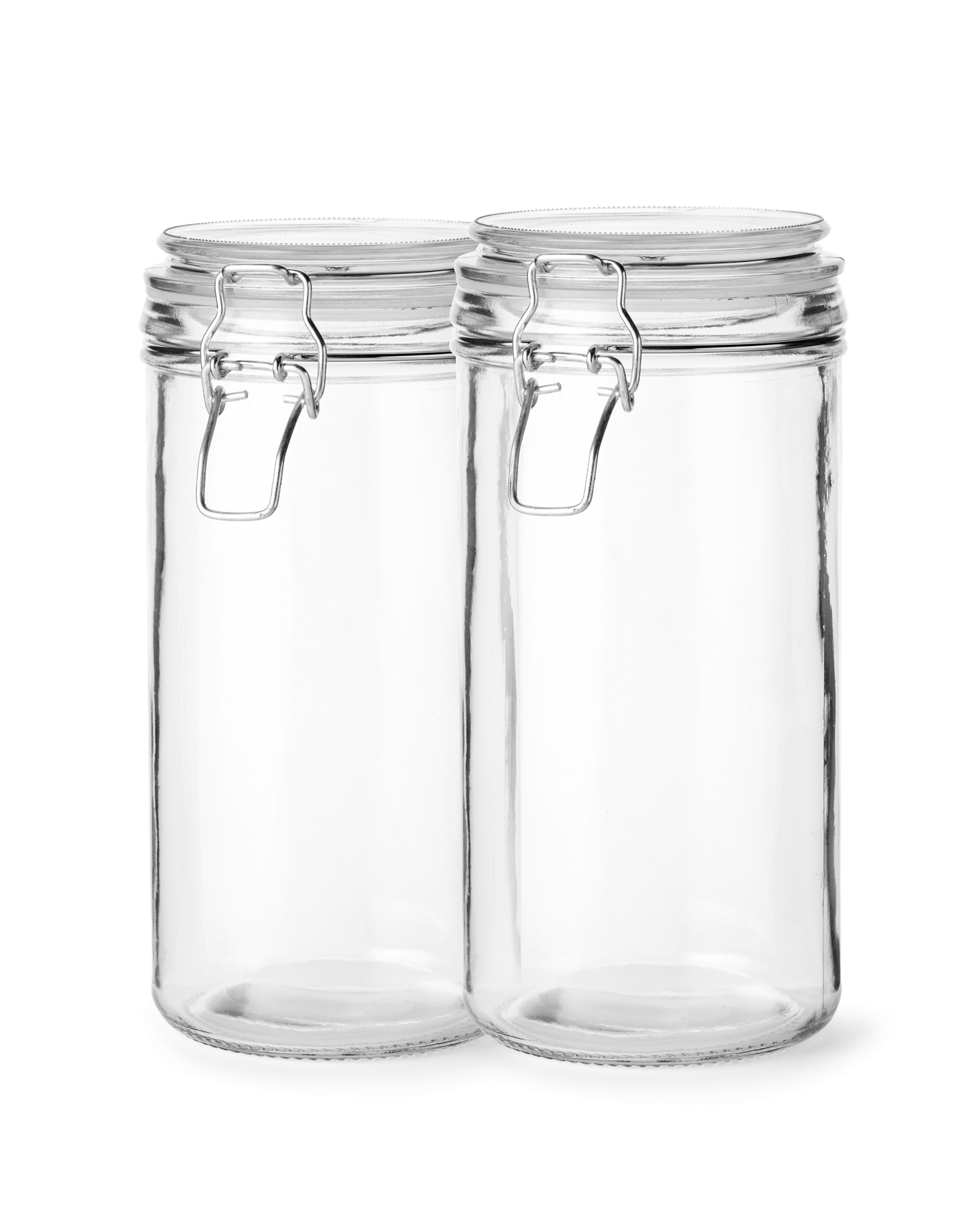 Preservation Jar 2-pack | Glass. 20,6 cm. | Clear