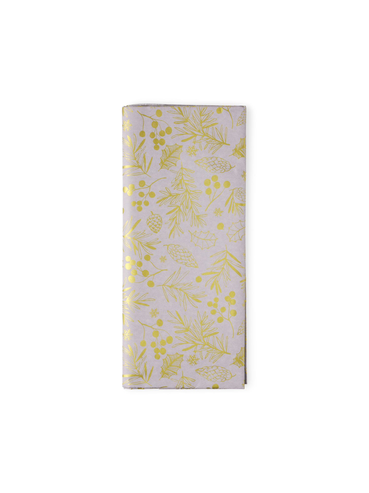 Silkepapir 4-pak | Papir. 4 ark. | Warm Grey, Gold