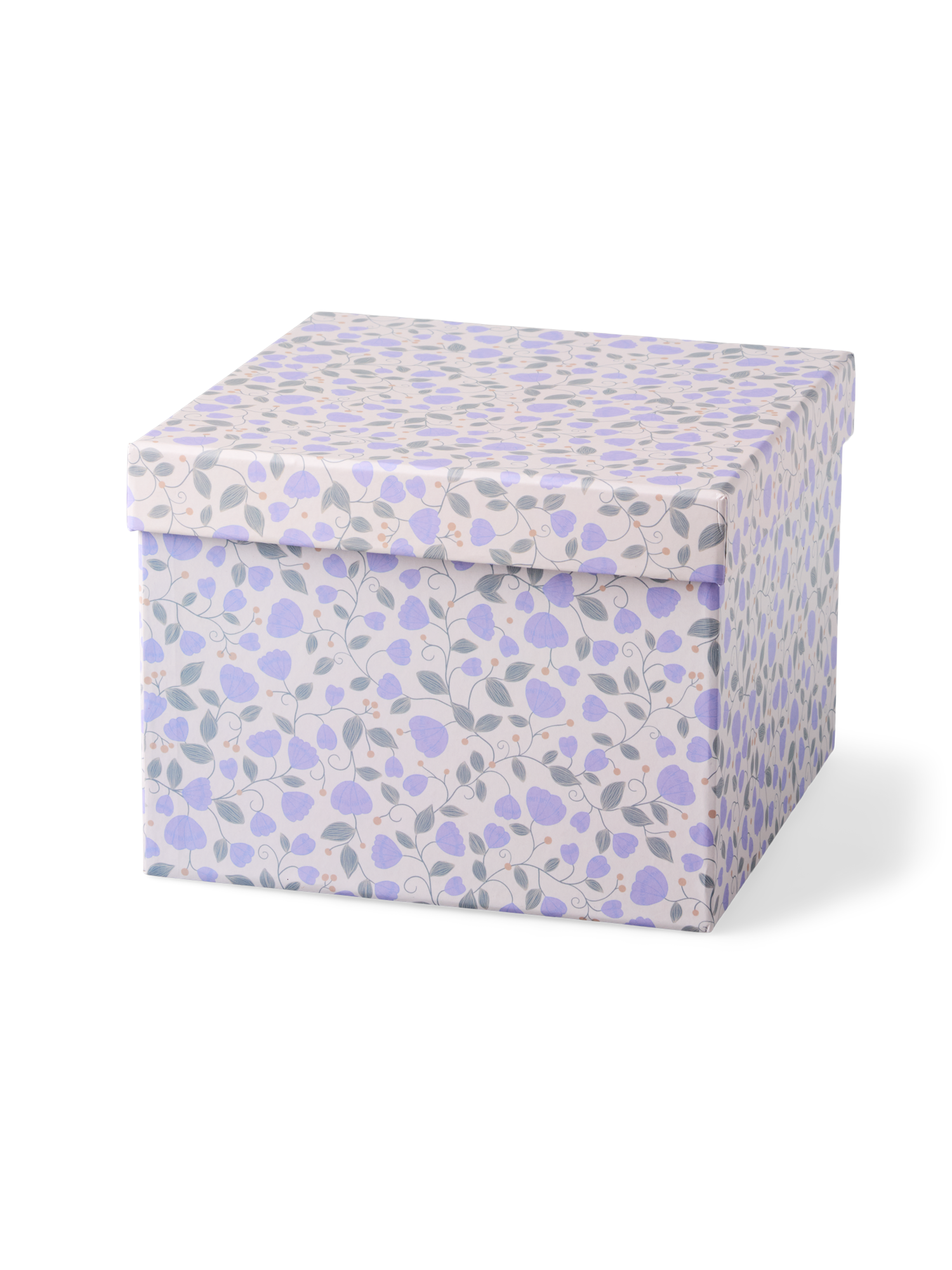 Box | Papier. 19 x 19 x 14 cm. | Off White