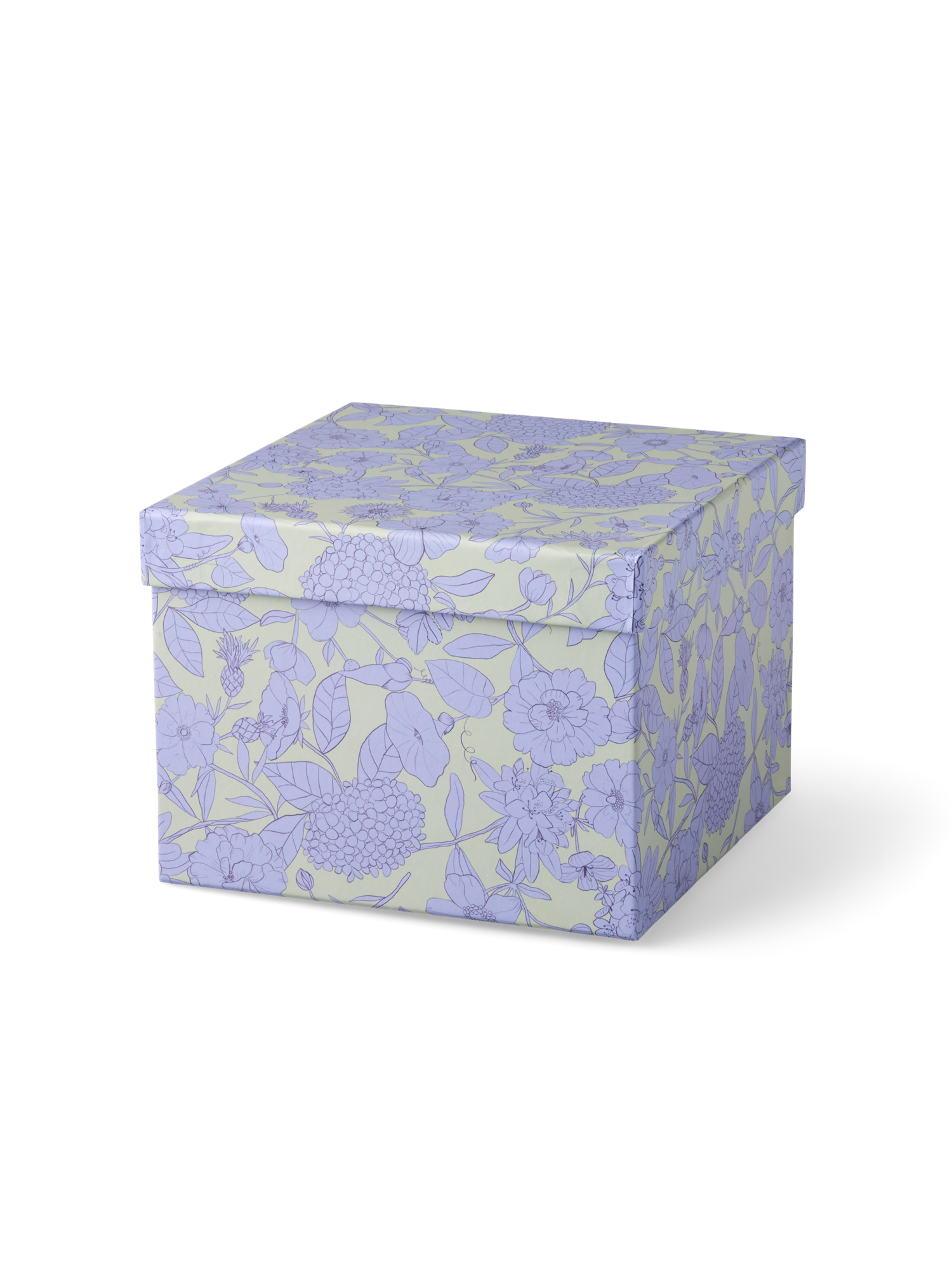 Boîte | Papier. 19 x 19 x 14 cm. | Off White