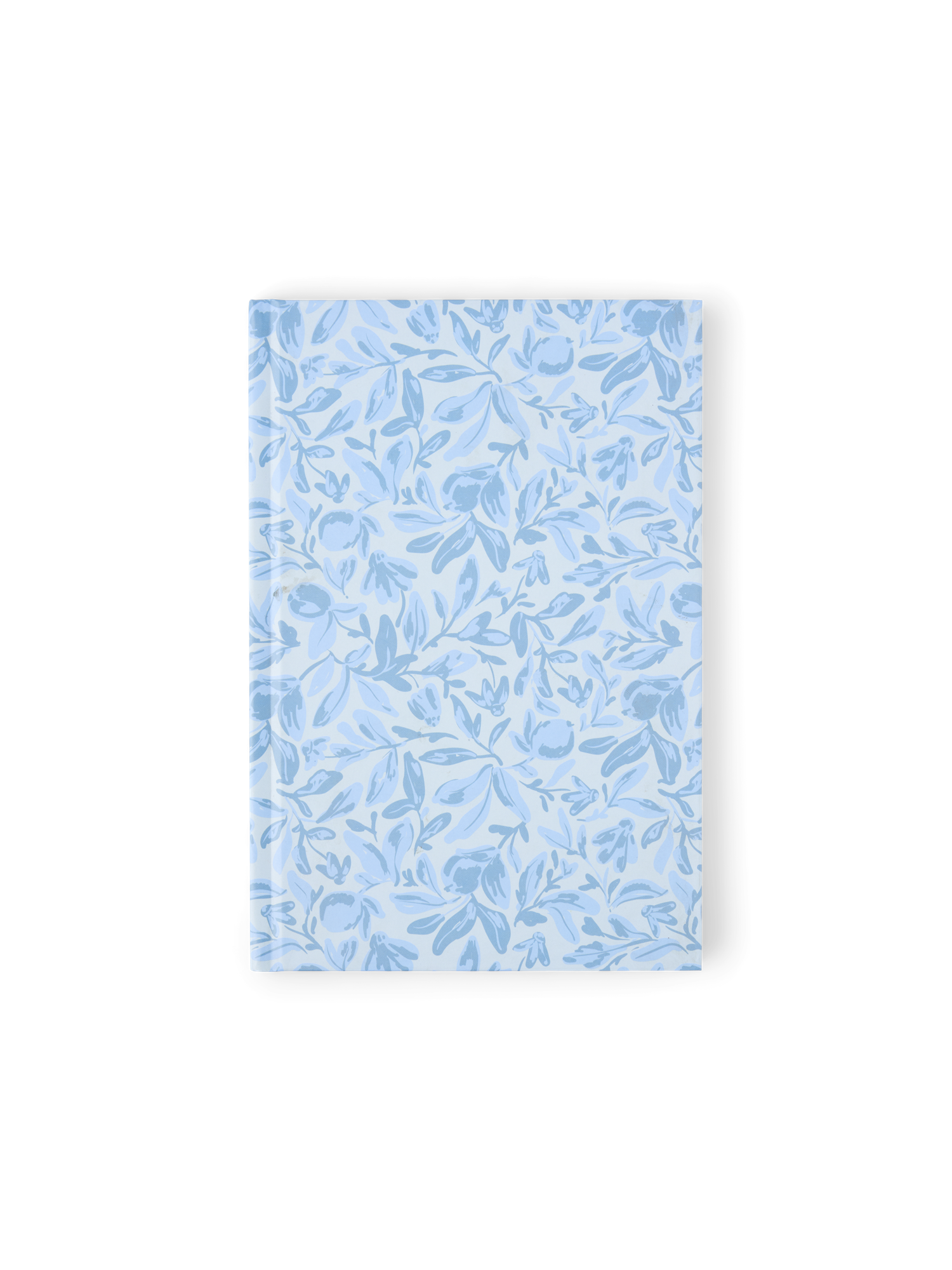 Linjert notatbok med hardt omslag A5 | Papir. A5. Linjert. 160 sider. 70 gsm. | Misty Blue, Blue
