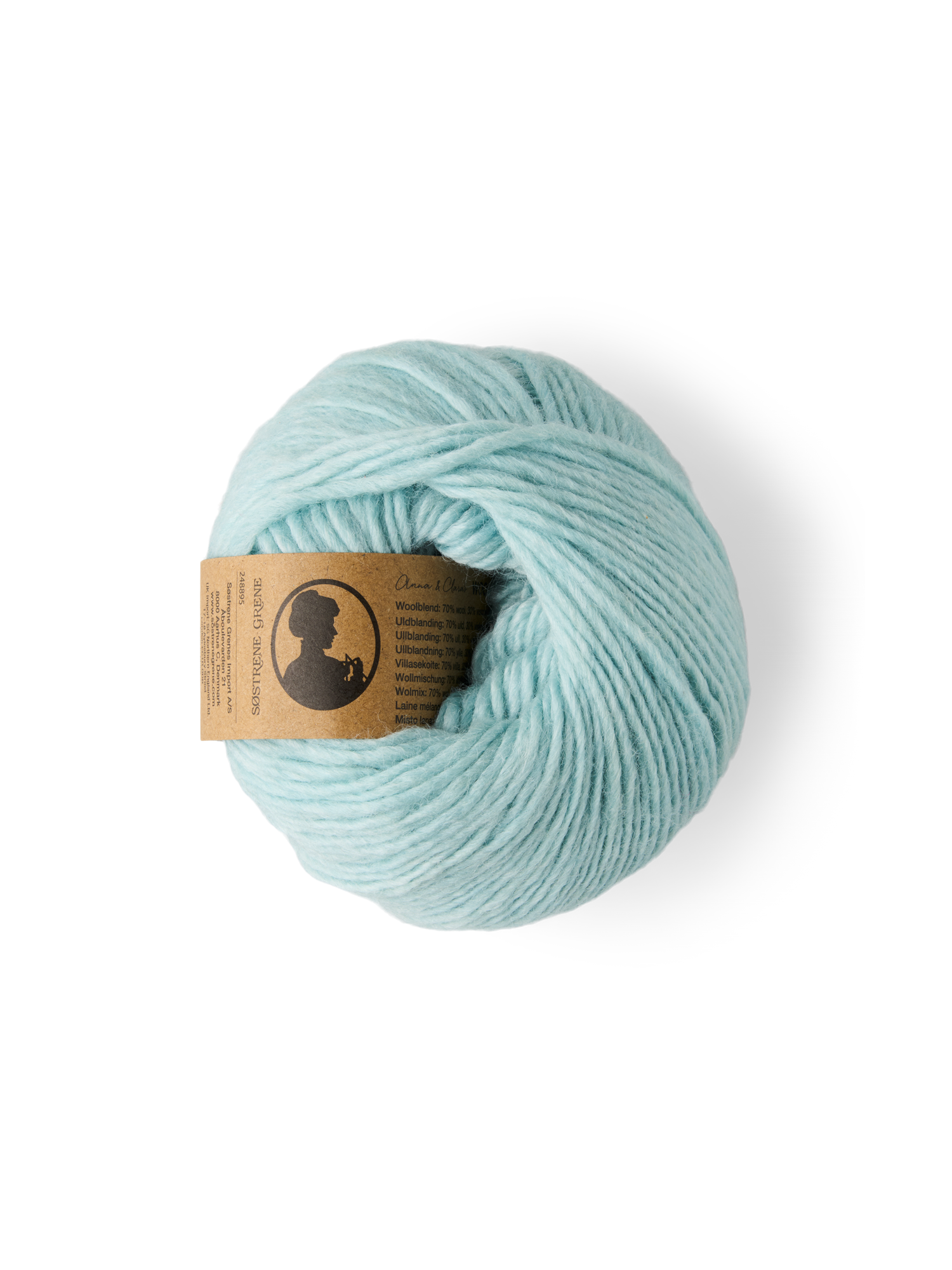 Woll-Bambus-Garn | Wolle/Viskose. 50 g = 125 m. | Turquiose