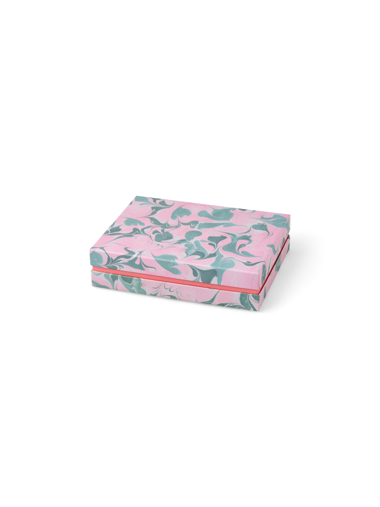 Storage box | Paper. 26.5 x 20.5 x 6.5 cm. | Dusty Green