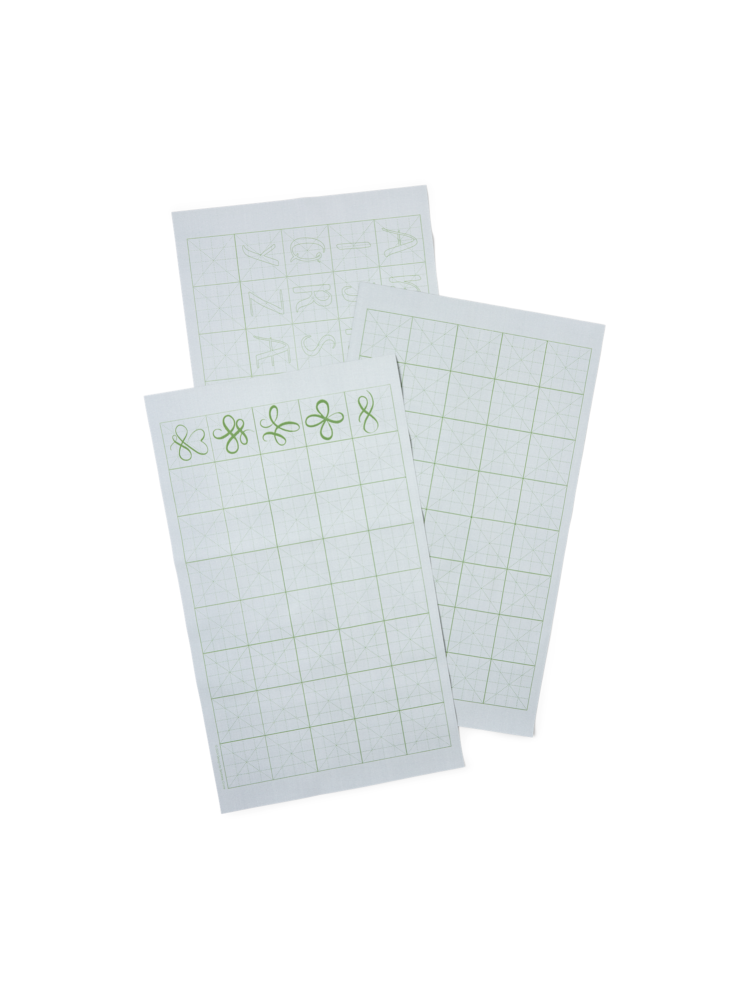 Reusable water-drawing sheets | 68 x 40 cm. 3 sheets. | Silver Grey