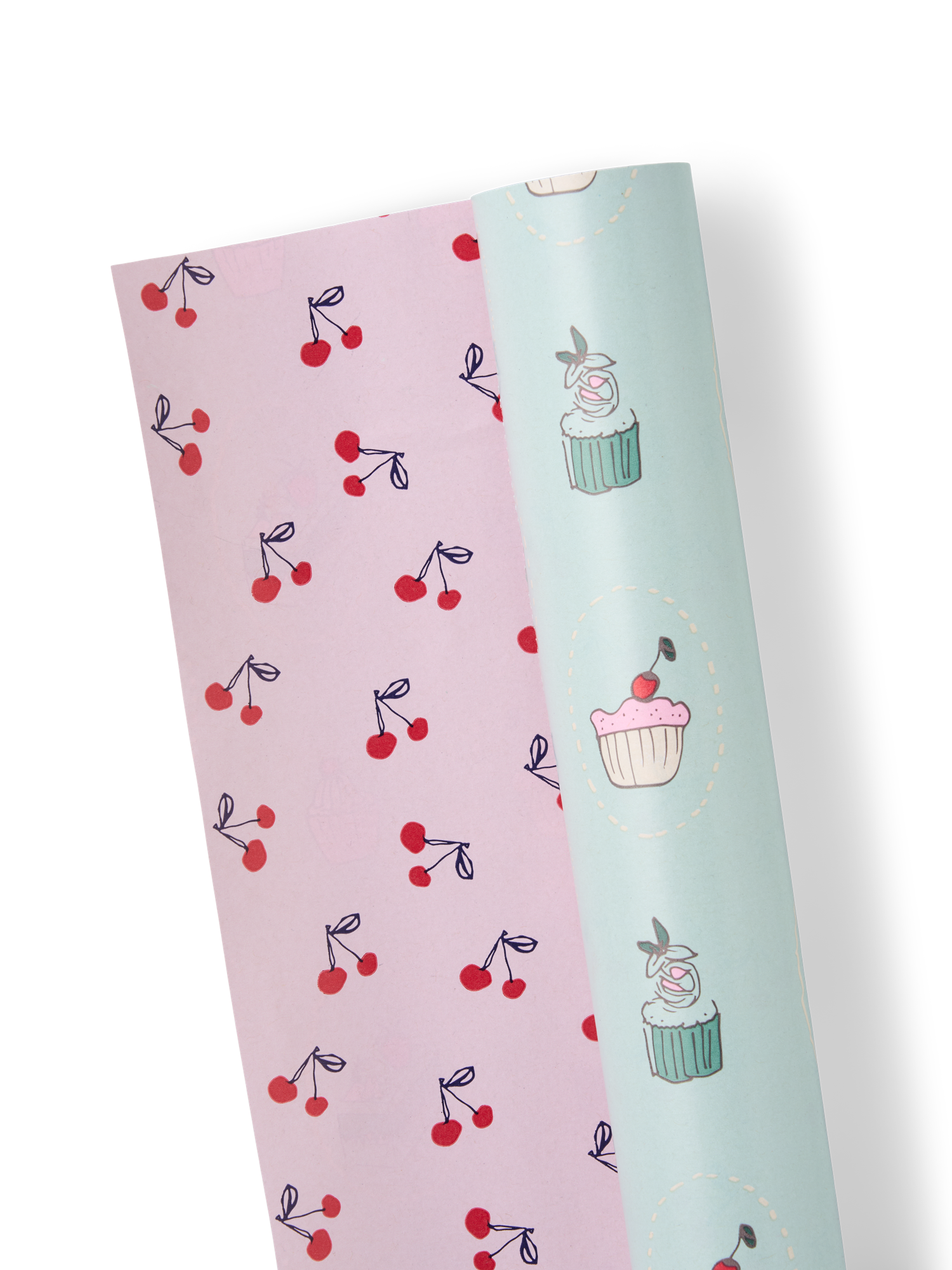 Dubbelzijdig inpakpapier | 70 cm x 4 m. | Dusty Green