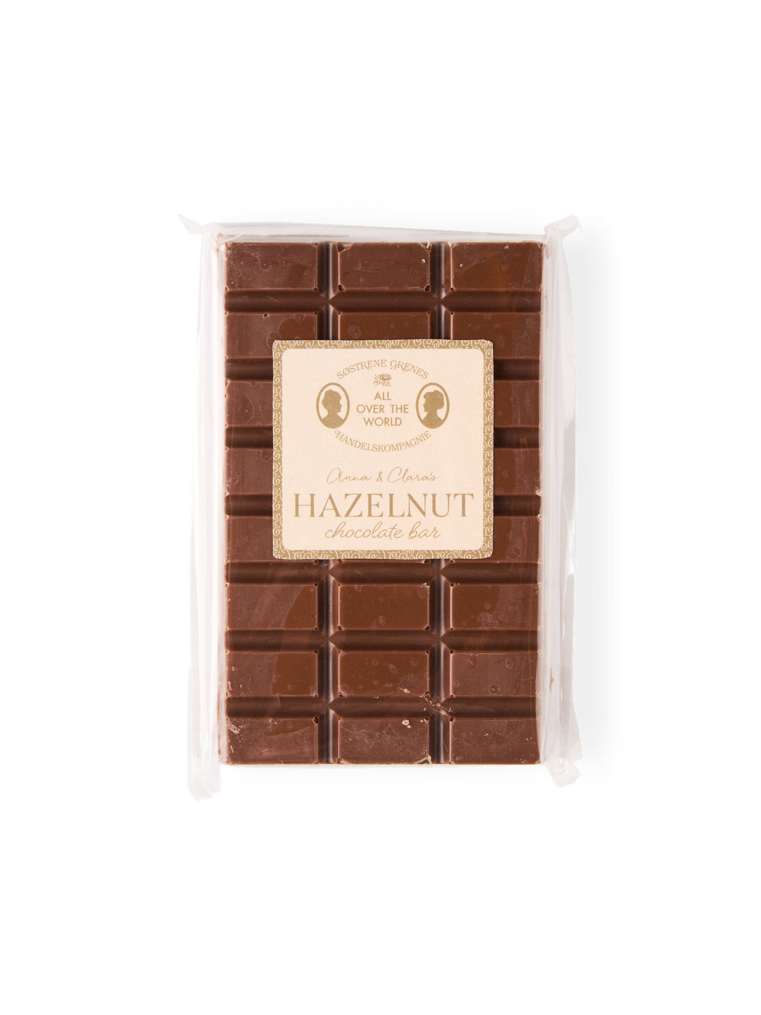 Chokladkaka med hasselnötter | Mjölkchoklad. 200g.