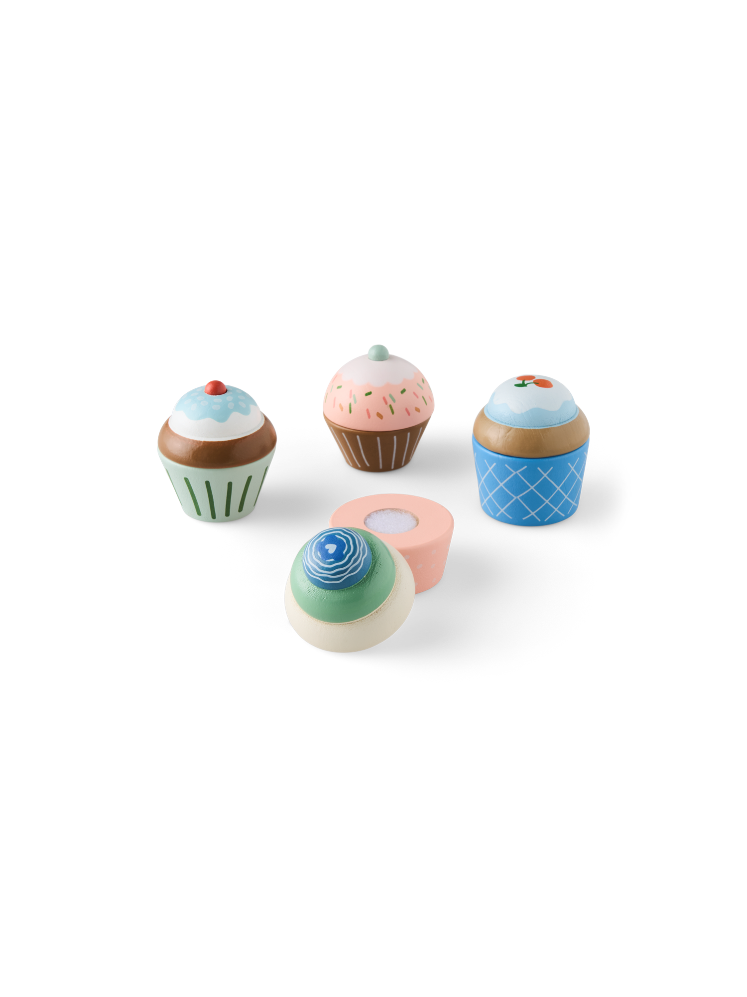 Søstrene Grene Wooden toy cupcakes | King's Cross