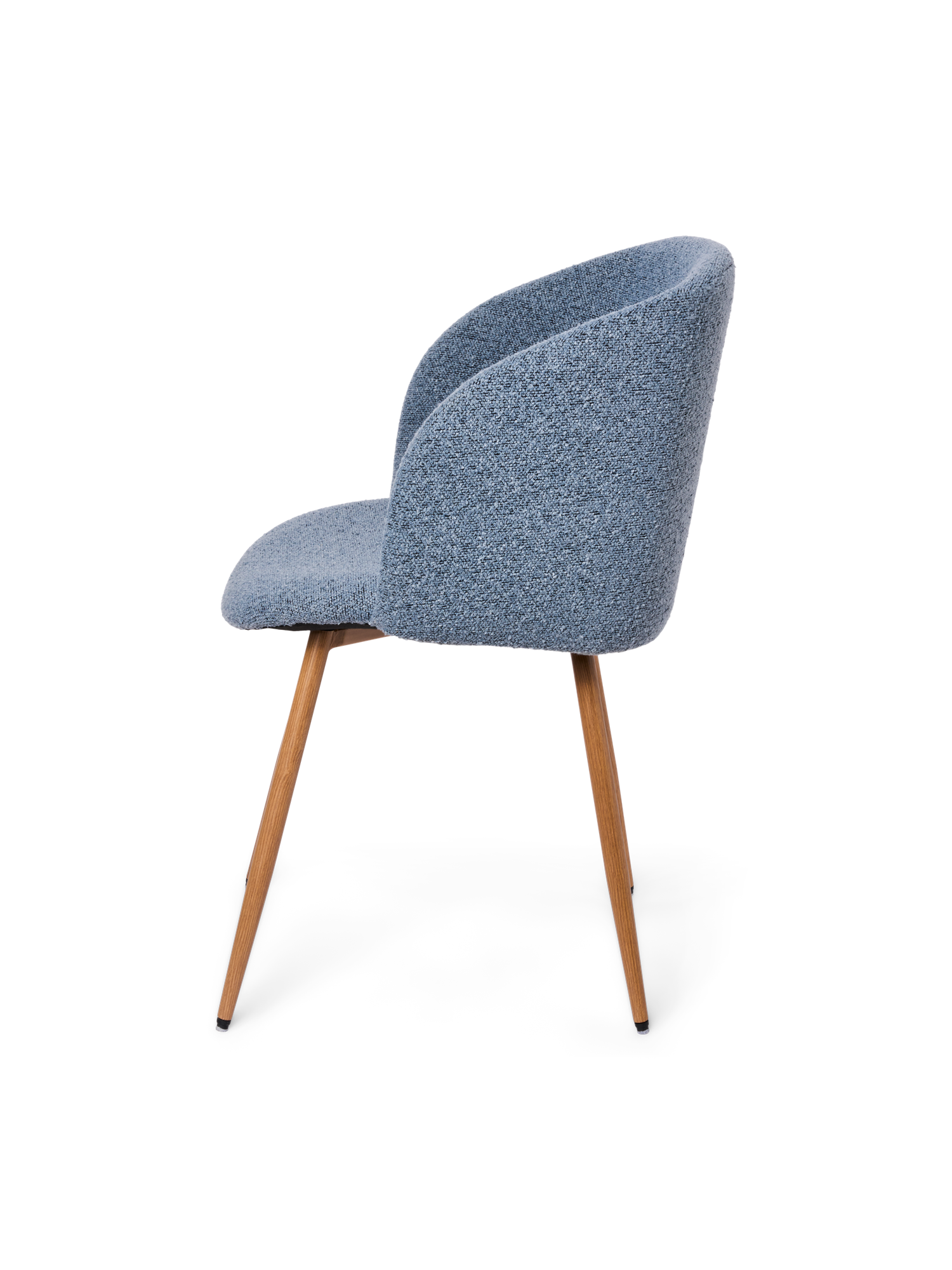 Søstrene Grene ANNA Bouclé dining chair with arm rest | King's Cross