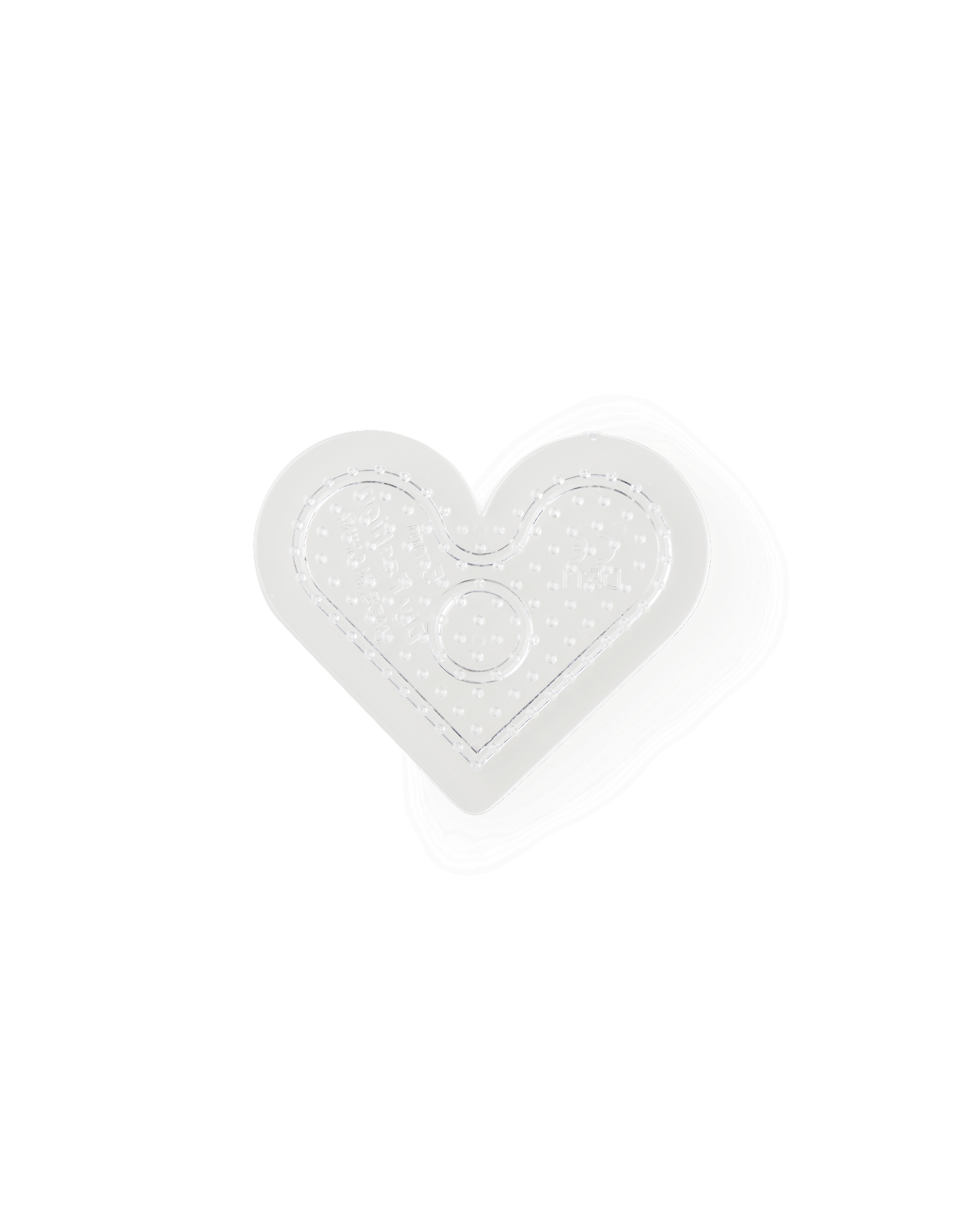 Bead Plate | Plastic. | Clear