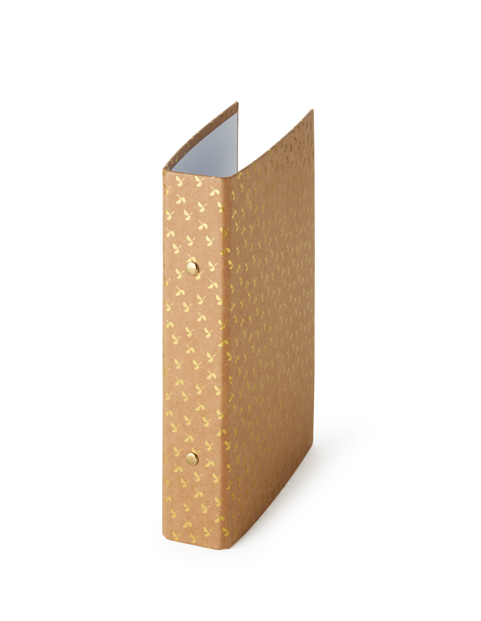 Ringperm | Papir/eukalyptustre. A5. | Nature, Gold