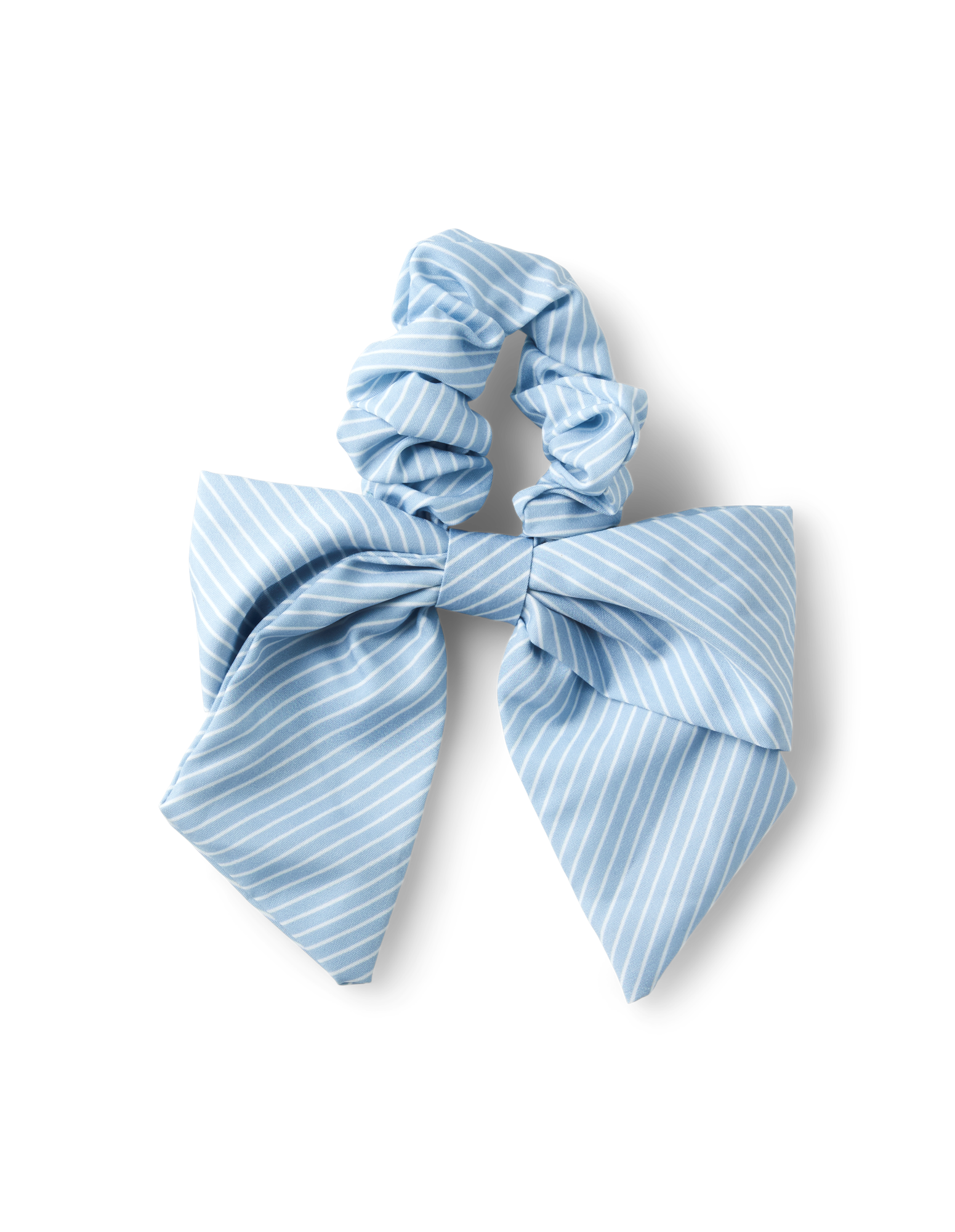 Scrunchie mit Schleife | Polyester. 9 x 15 x 5,5 cm. | Petrol