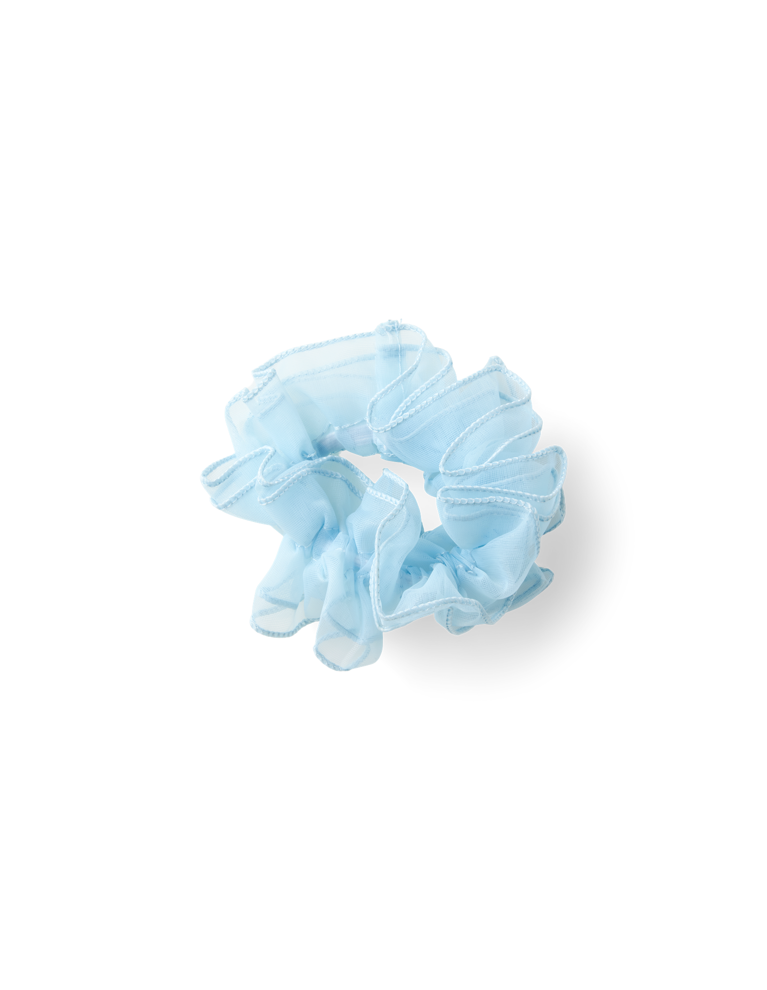 Scrunchie | Polyester. 14 cm. | Misty Blue