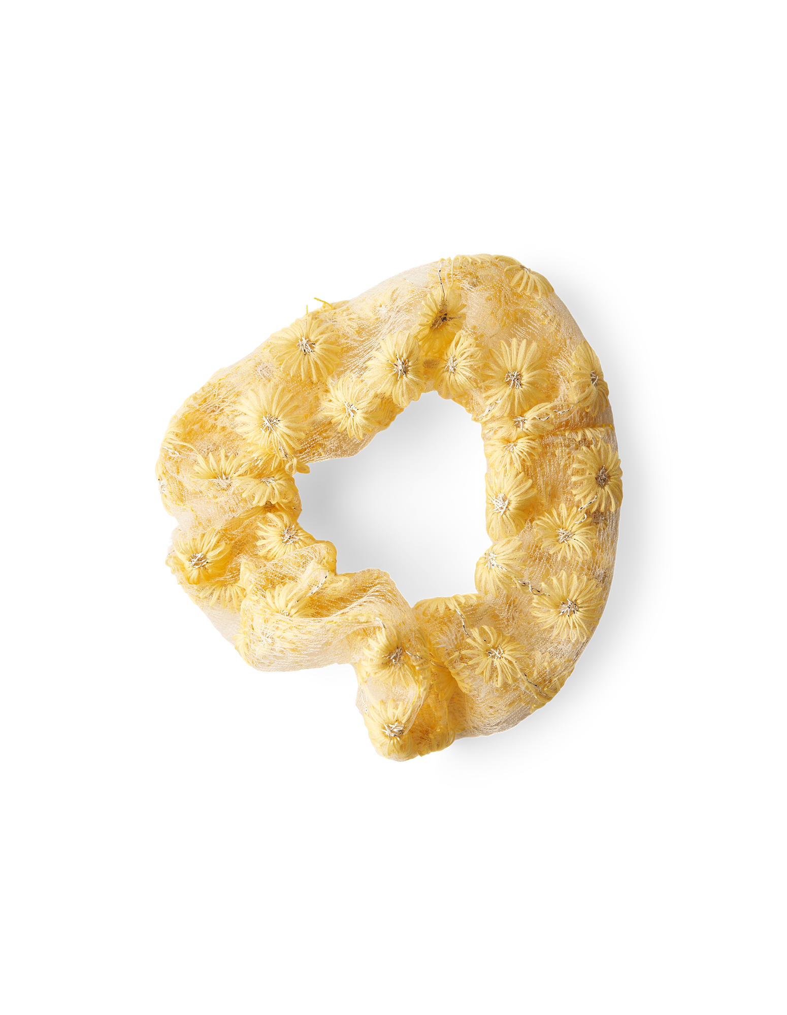 Scrunchie | 7,5 cm. | Yellow