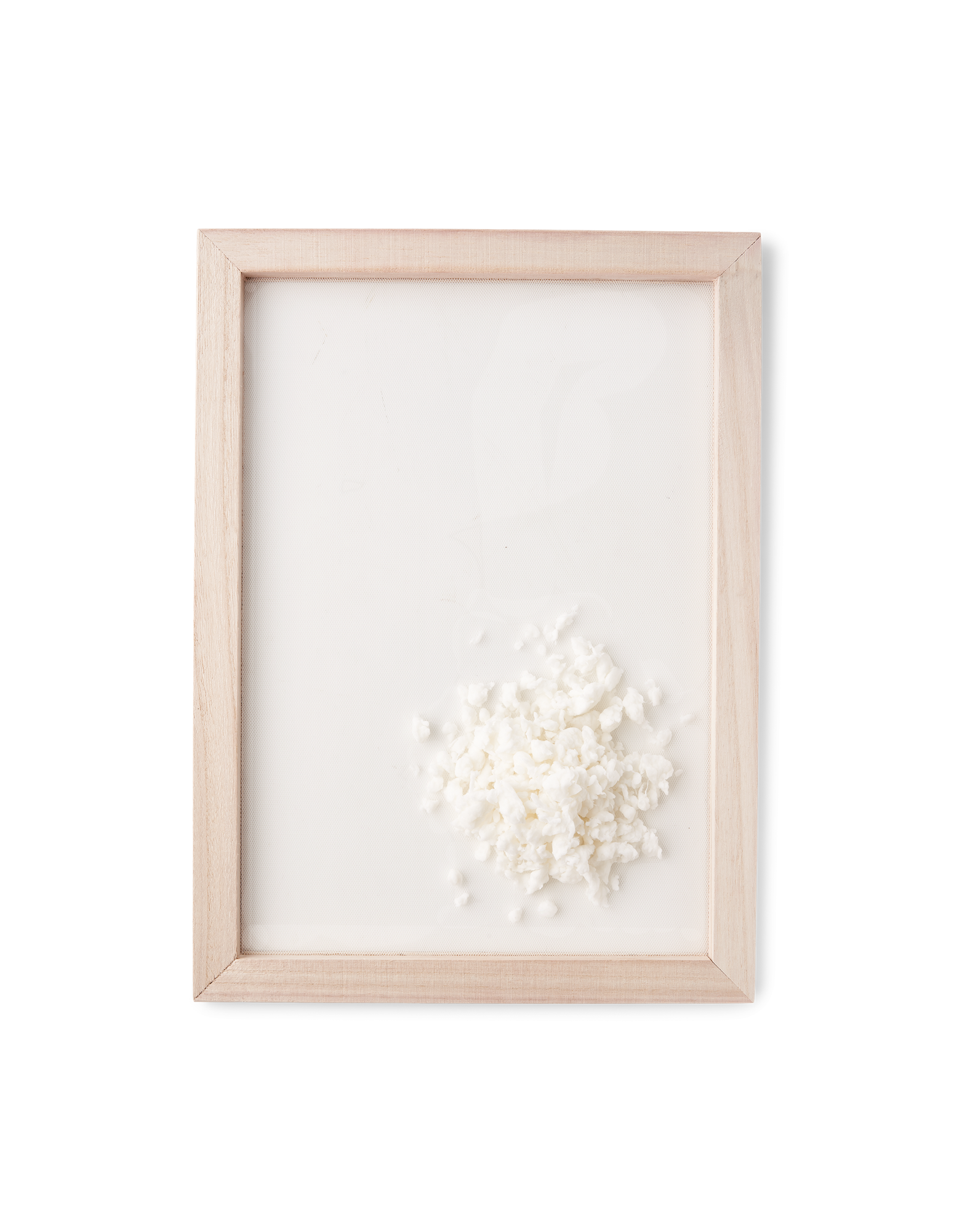 DIY papermaking kit | Poplar wood. 25 x 30 cm. | Nature