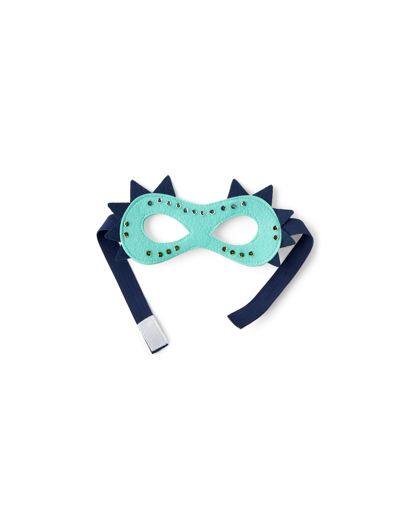 Masker draak | Polyester. 17 cm. | Cactus Green, Dark Blue