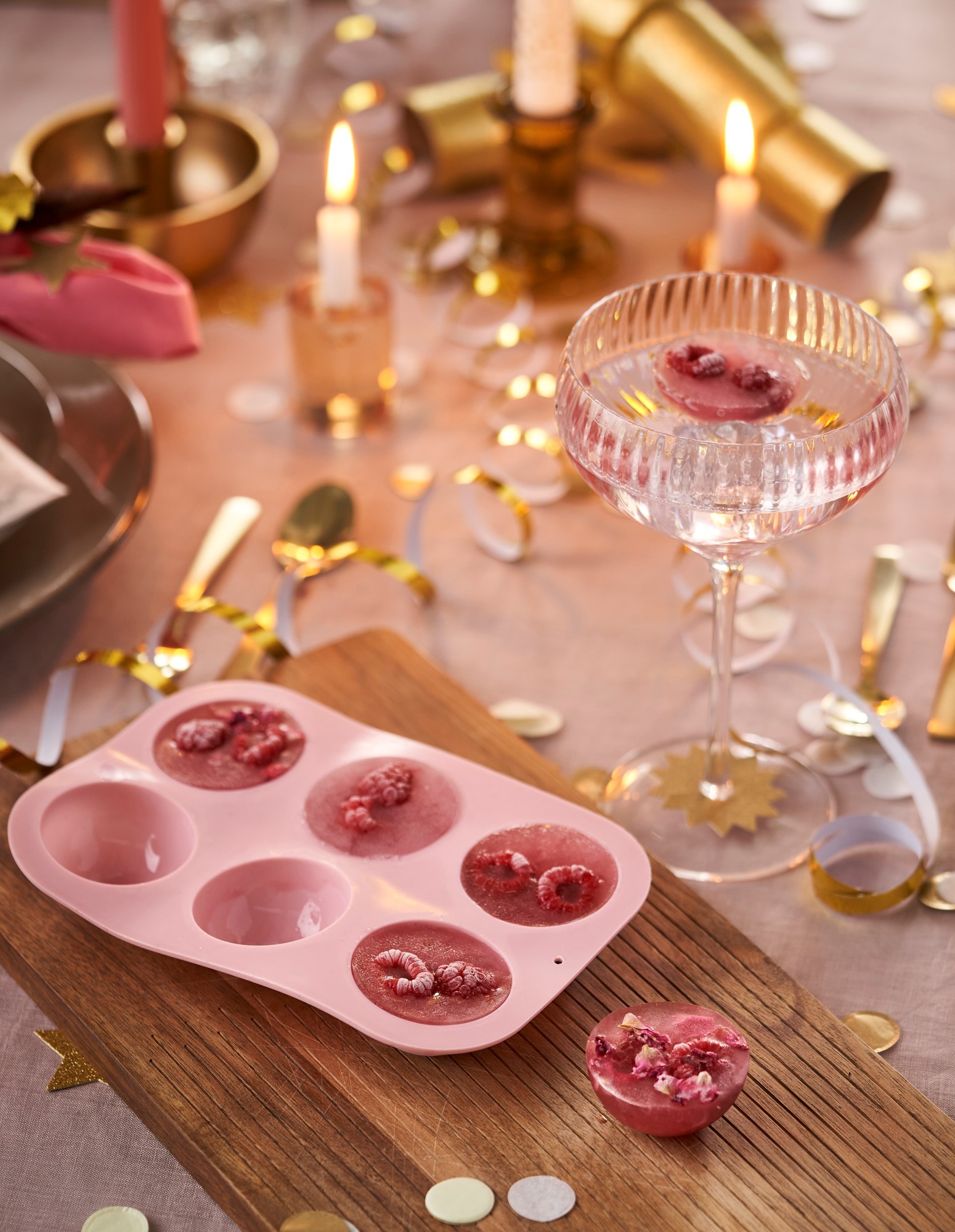 Isform | Silikon | Halvsfärisk | 6 isbitar | Søstrene Grene