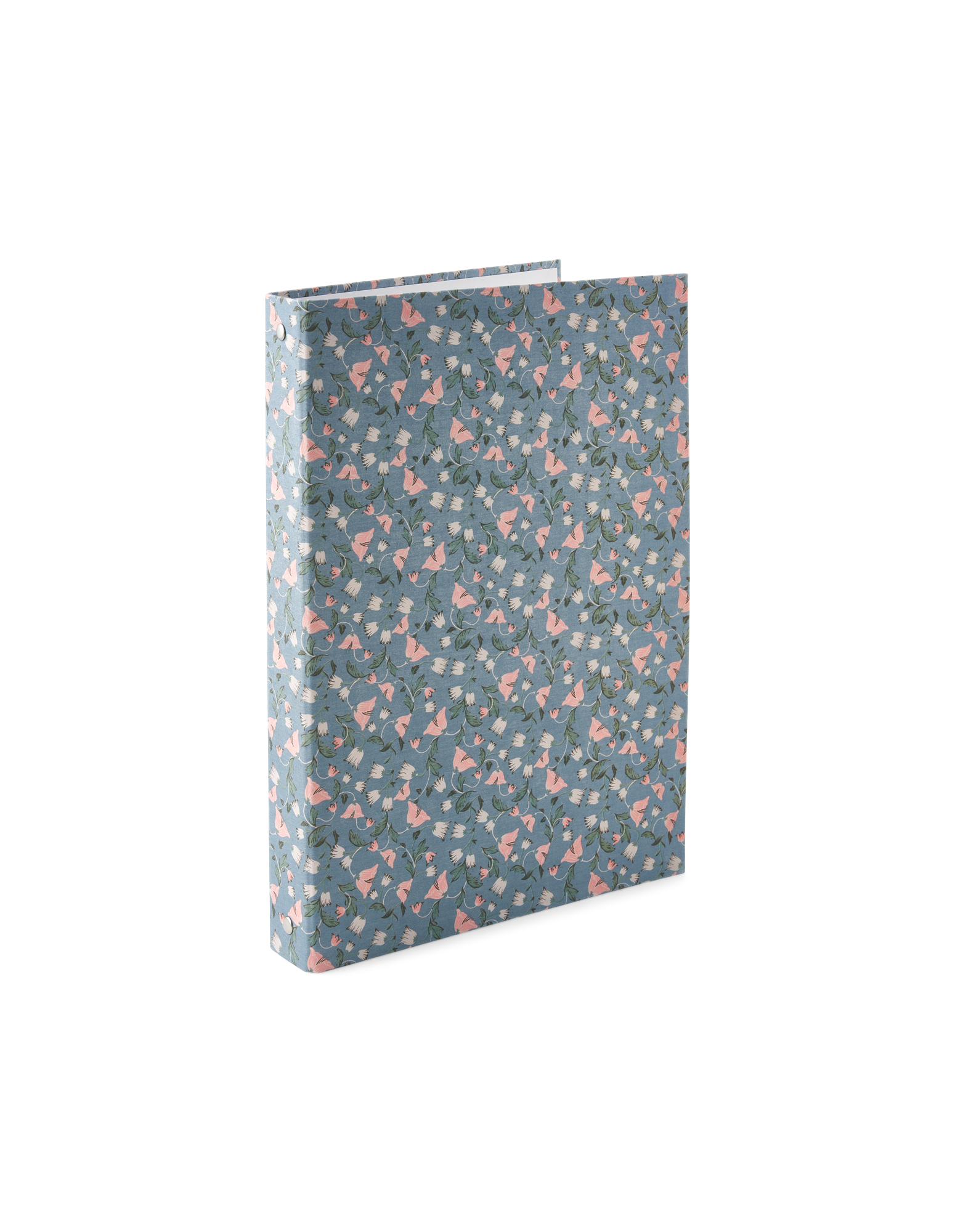 Ringperm 4 ringer | Papir / rustfritt stål. | Petrol